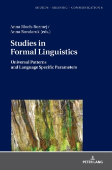 Studies in Formal Linguistics : Universal Patterns and Language ...