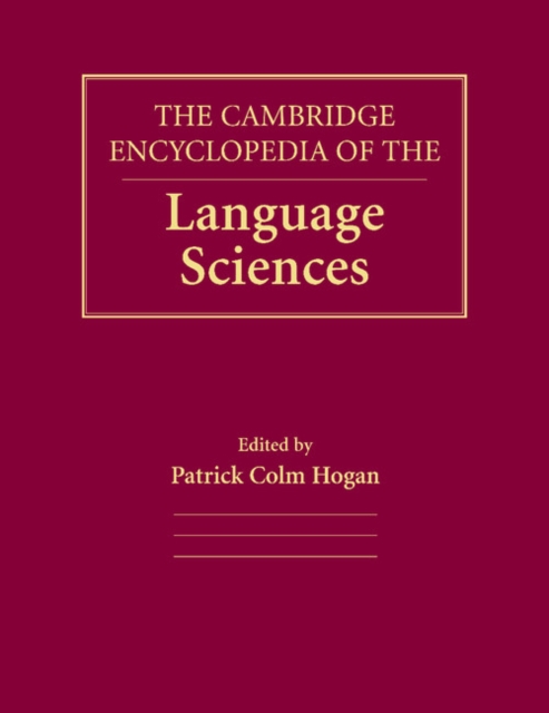 The Cambridge Encyclopedia of the Language Sciences: : 9781107475908: Speedyhen